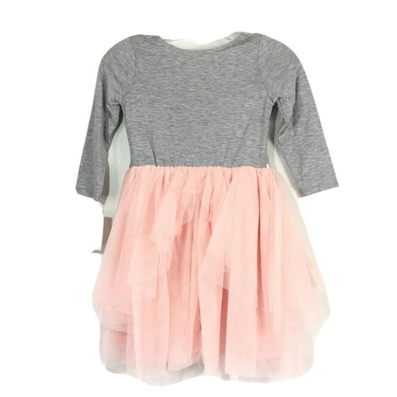Pinky | Dresses | Pinky Girls Ruffle Tutu Unicorn Dress 8 Gray Pink ...